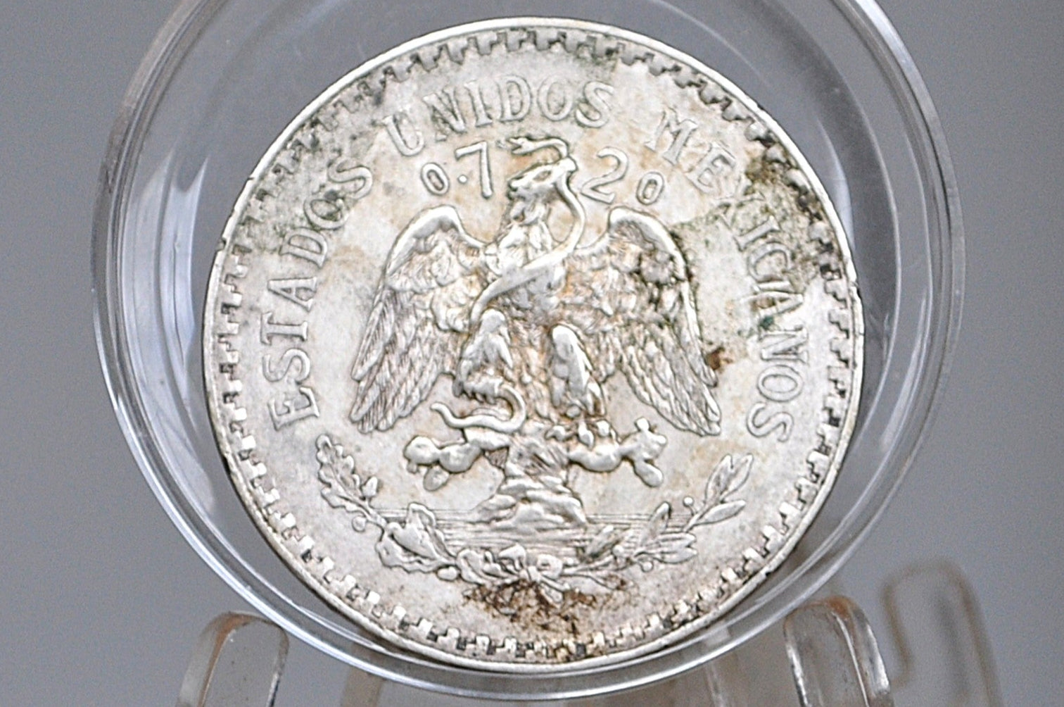 1926 Mexican Un Peso - AU Condition - Mexican Republic Coins - Great a ...