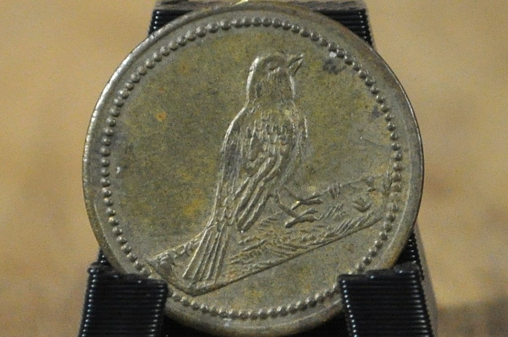 German Spiel Mark Bird Token - Bird German Play Money - Spiel Marke Ge ...